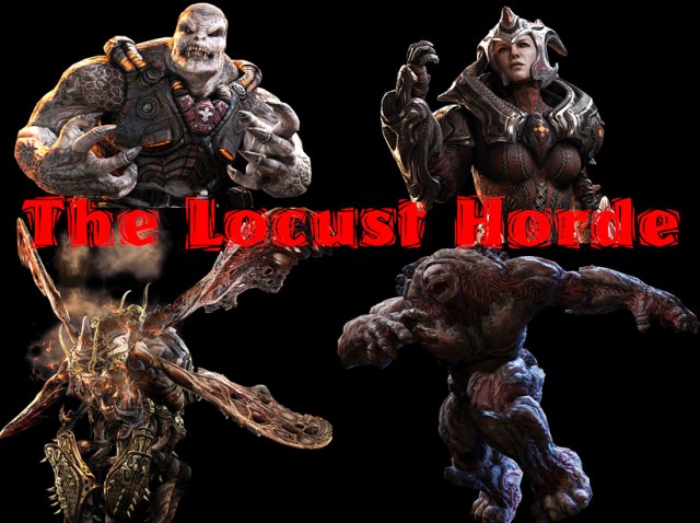 Locust Gears Of War MAY091484 GEARS OF WAR 7 IN AF SER 4 ASST